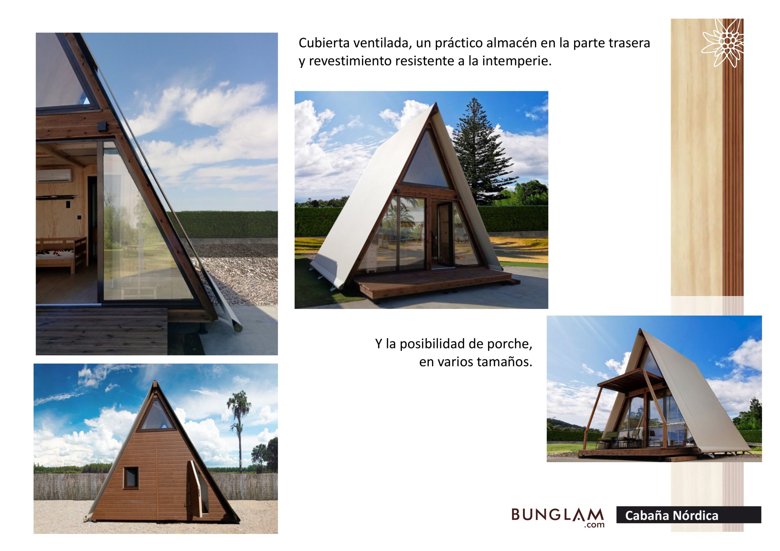 Cabañas de madera, modernas, modulares y prefabricadas